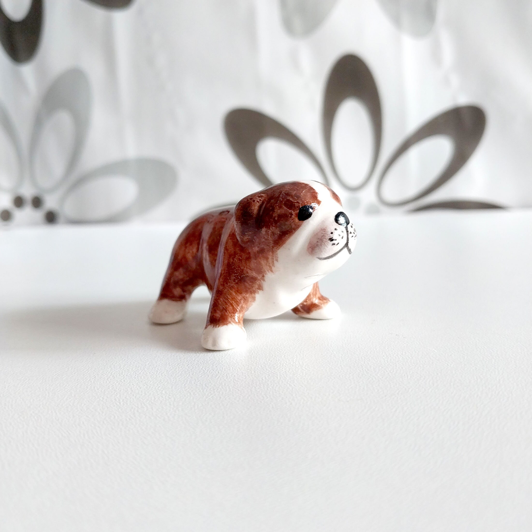 Adopt a Little Friends Small Ceramic Dog Figurines, Miniature Animal ...