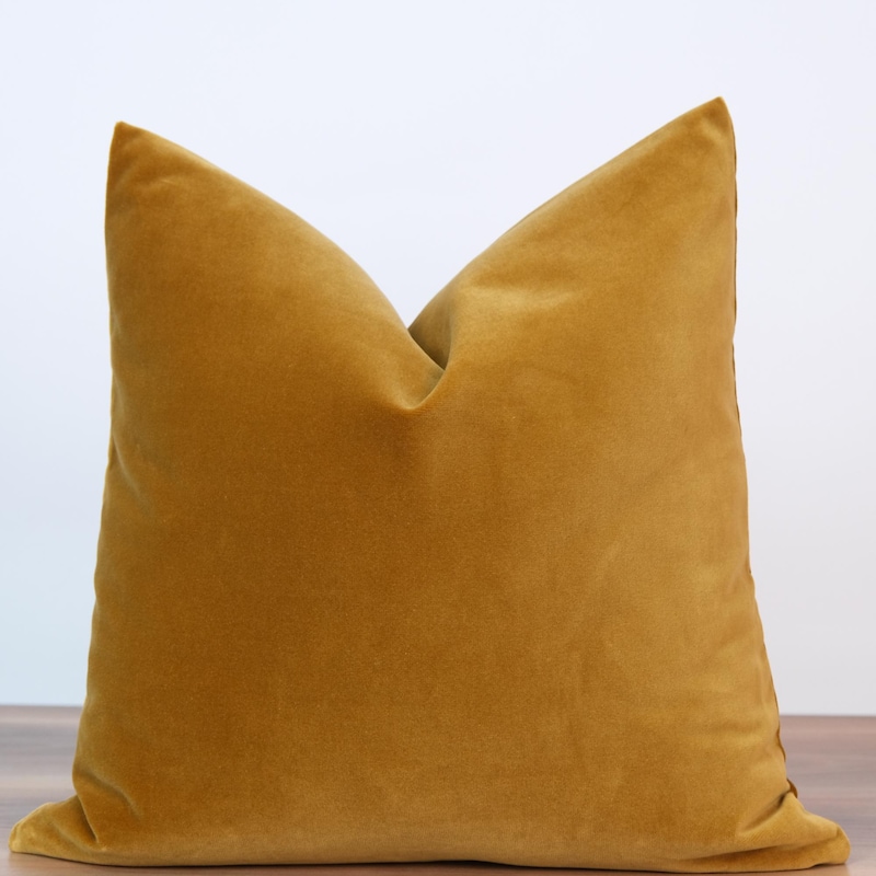 Mustard Throw Pillow - Etsy