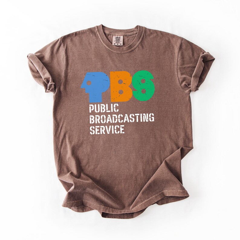 Comfort Colors® PBS Retro Logo Shirt, Sweatshirt, Long Sleeve | 70s ...