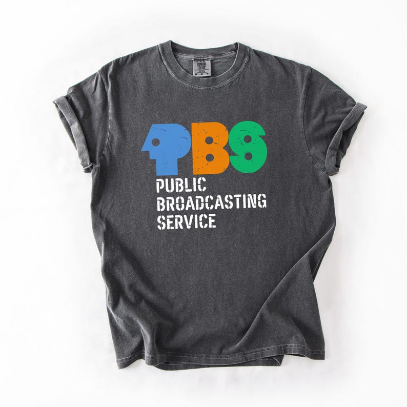 Comfort Colors® PBS Retro Logo Shirt, Sweatshirt, Long Sleeve | 70s ...