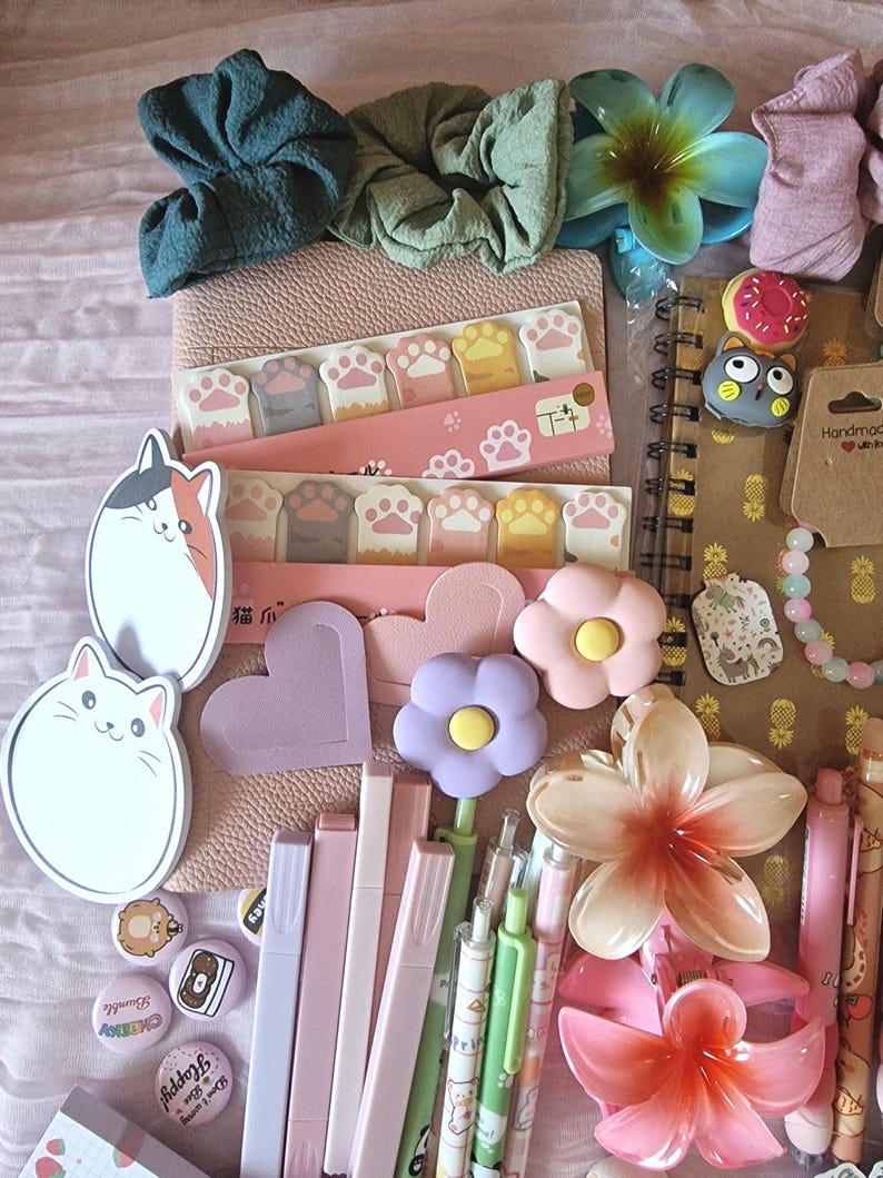 Mystery Stationery Gift Box -cute Surprise Bundle – Self-care Items ...