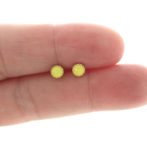 Yellow Earrings - Etsy