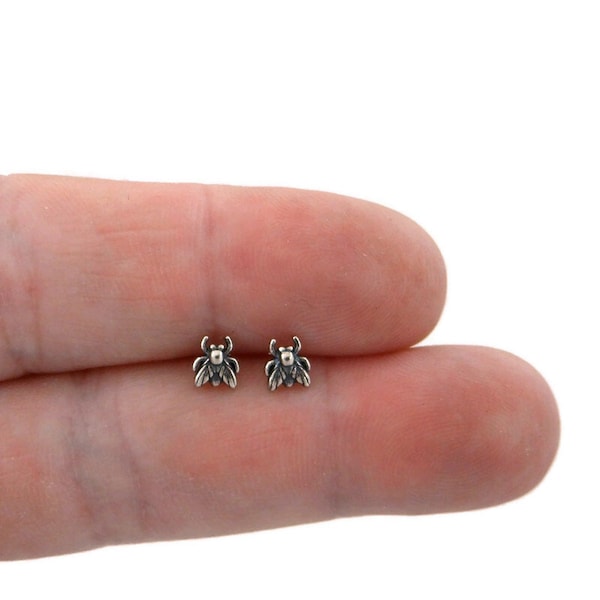 Tiny Bug Earrings - Etsy