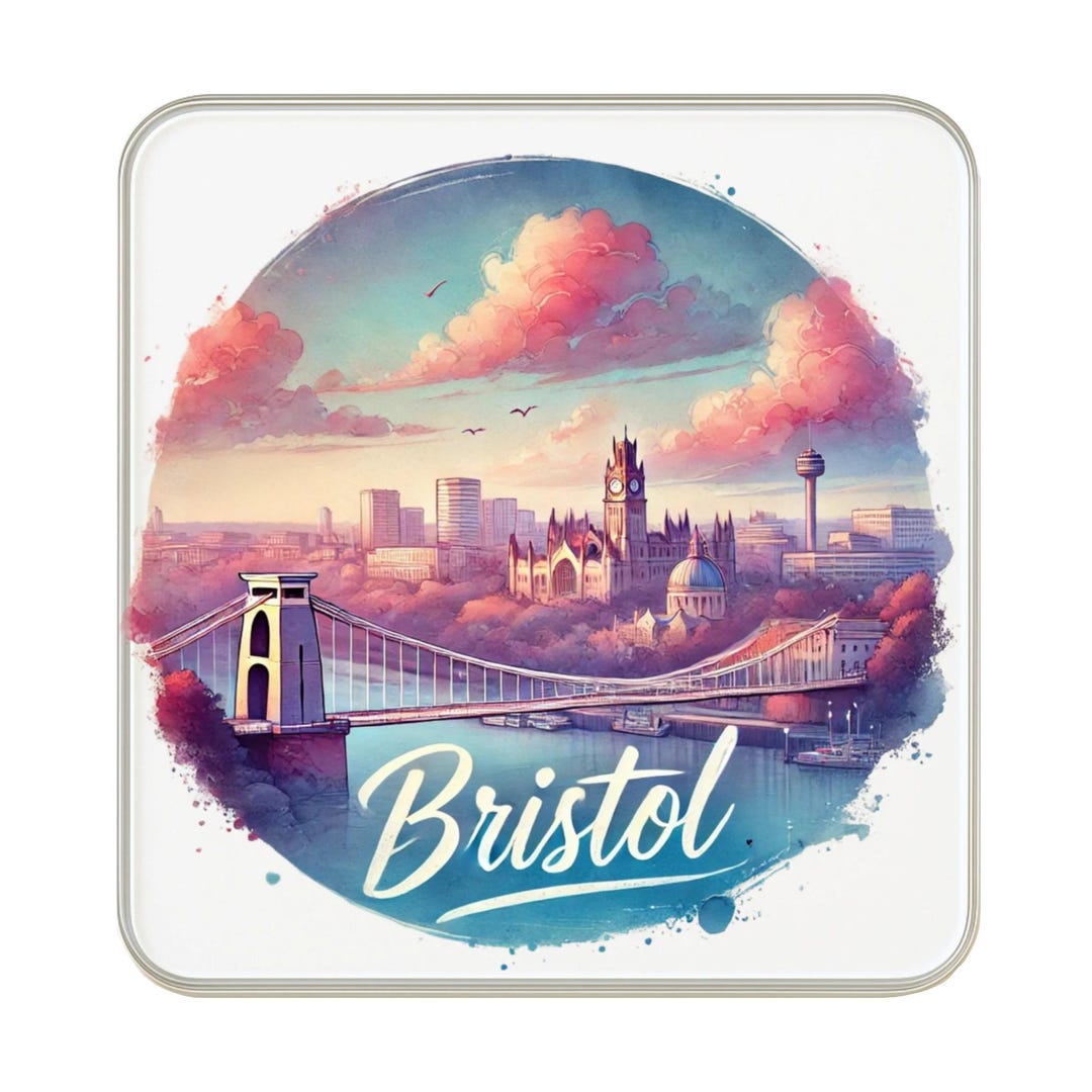 Bristol, England UK Fridge Magnet: Cute Large Handmade Travel Souvenir ...