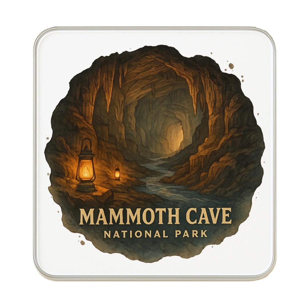 Mammoth Cave National Park, USA Fridge Magnet: Cute Large Handmade ...