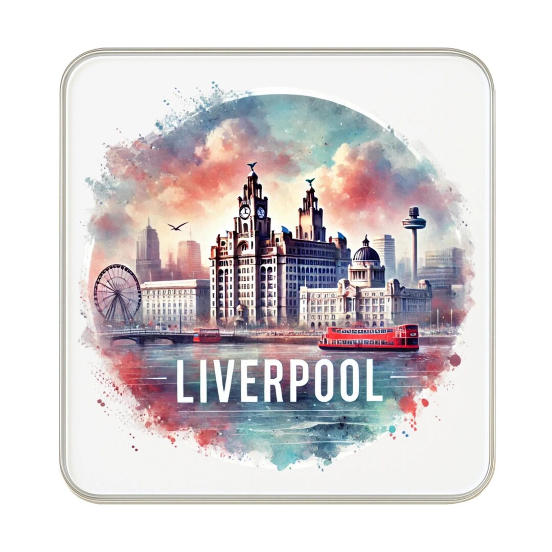 Liverpool, England UK Fridge Magnet | Travel Souvenir Collectible Gift ...