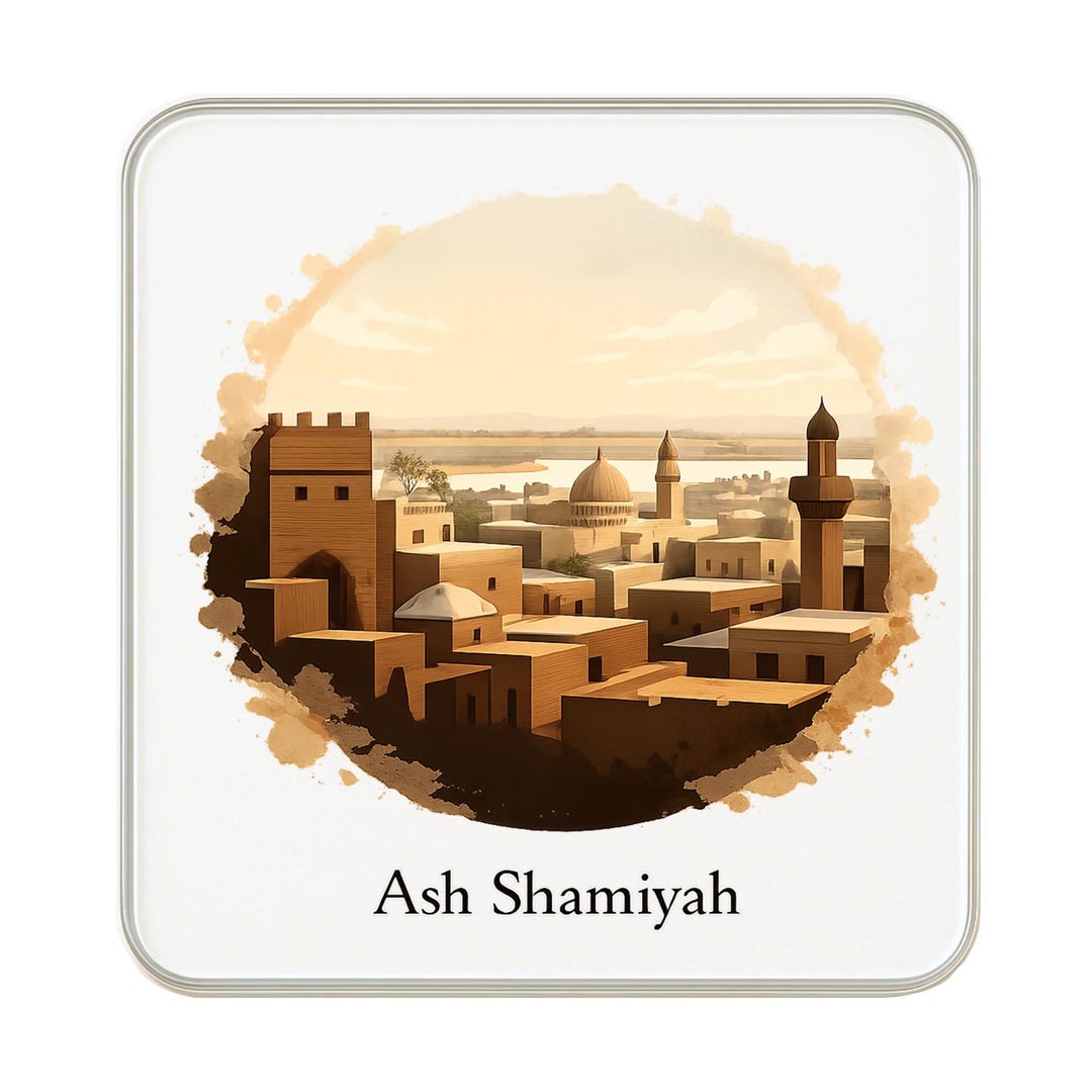 Ash Shamiyah, Iraq Fridge Magnet: Cute Large Handmade Travel Souvenir ...