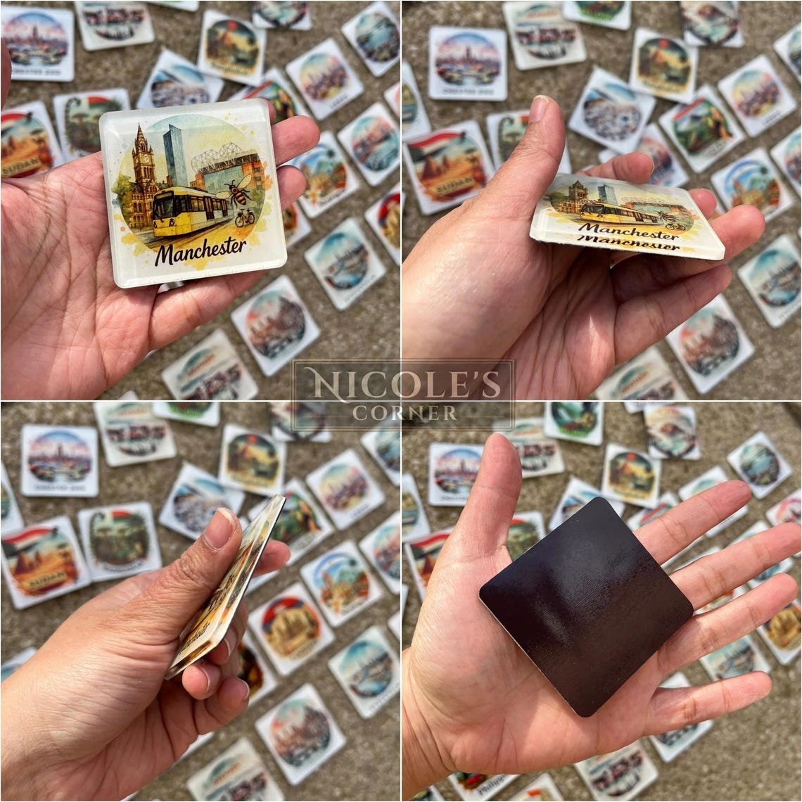 Seria, Brunei Fridge Magnet: Cute Large Handmade Travel Souvenir Gift ...