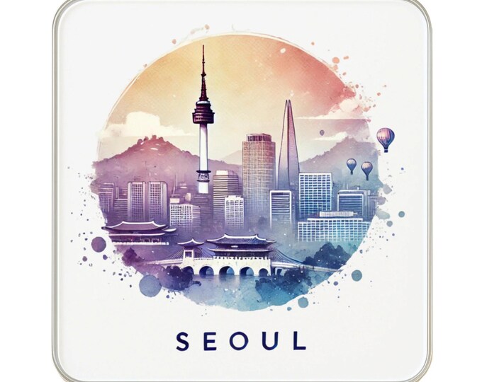 Set of 10 Refrigerator Magnets With Korean Traditional Design and ...
