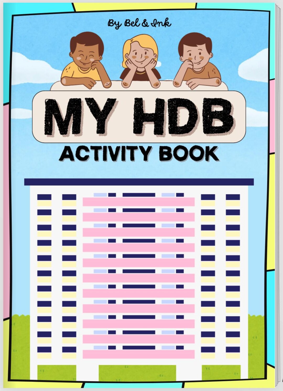 My HDB Activity Book for Kids Ages 2 to 4 - Etsy