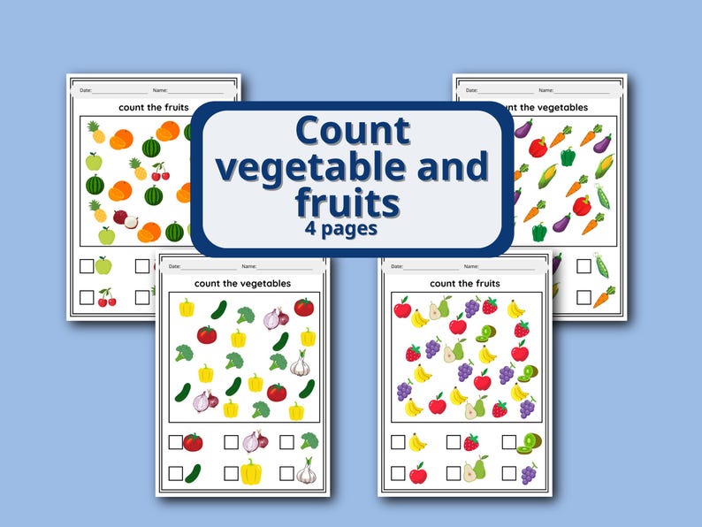 Preschool & Kindergarten Math Worksheets Bundle | Numbers 1-10 ...