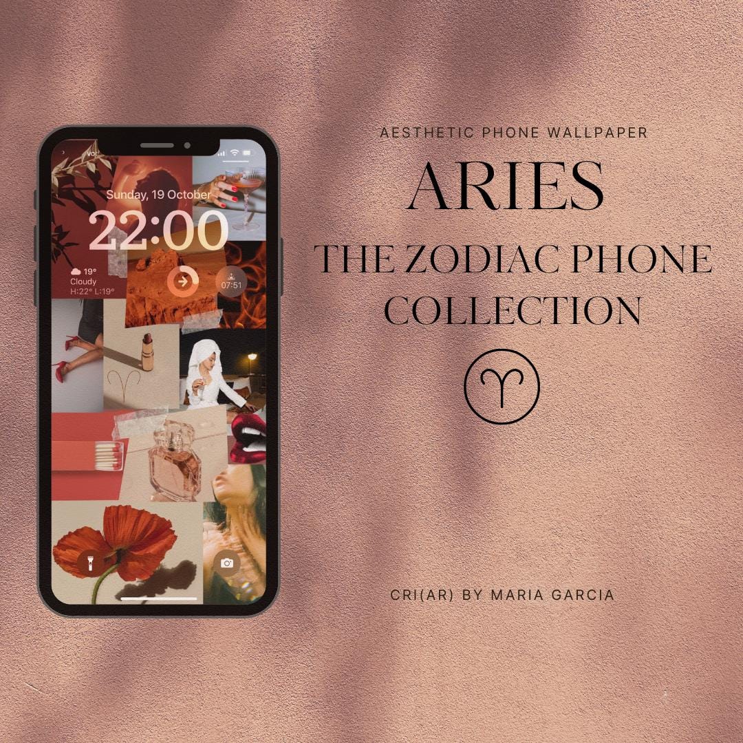 Papel de Parede do Zodíaco de Áries para Celular | Coleção de Celulares ...