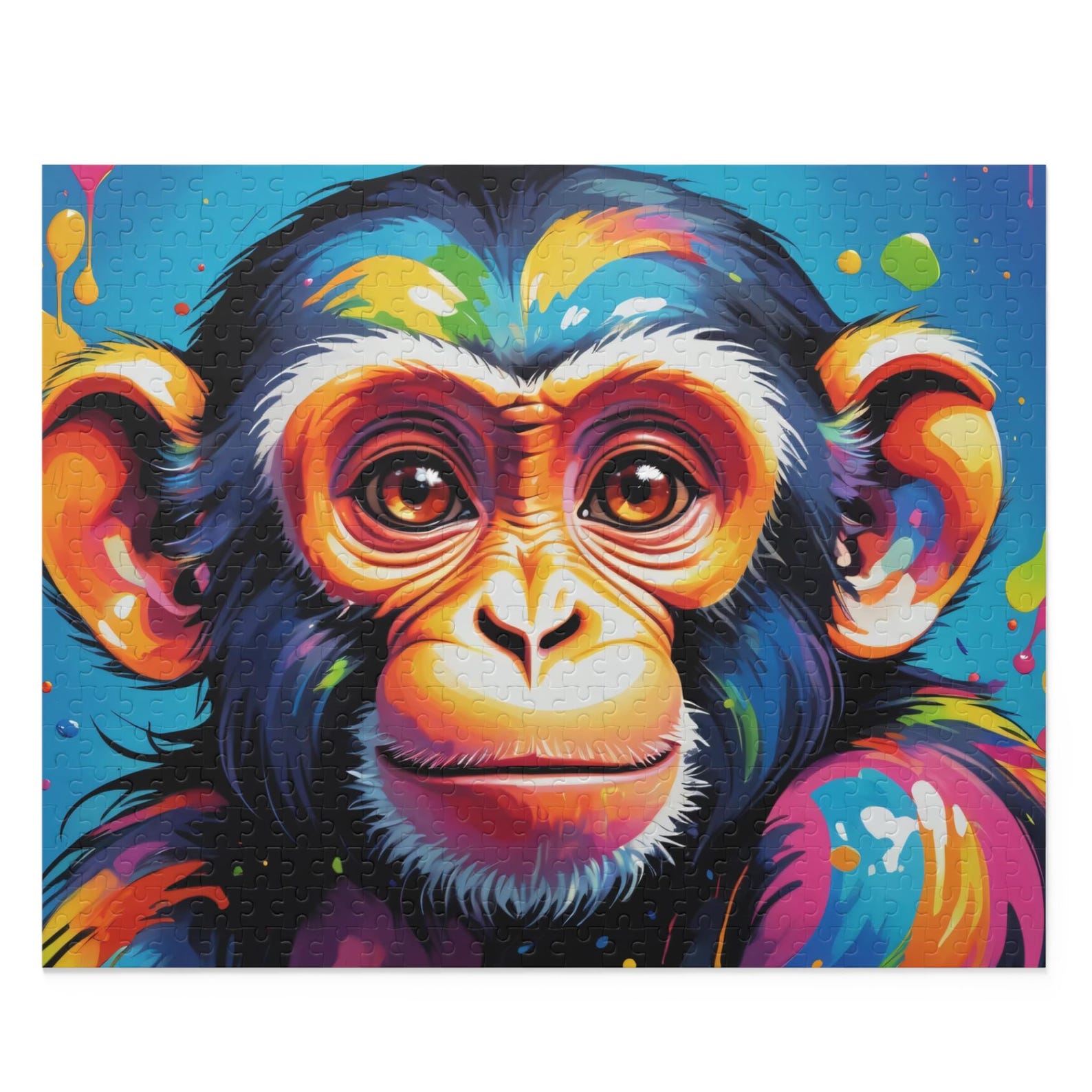 Cute Animal Puzzle - Colorful Animal Art Puzzle for Kids and Adults ...