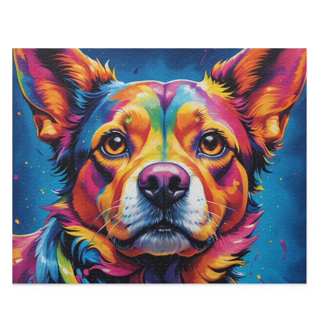Cute Animal Puzzle - Colorful Animal Art Puzzle for Kids and Adults ...