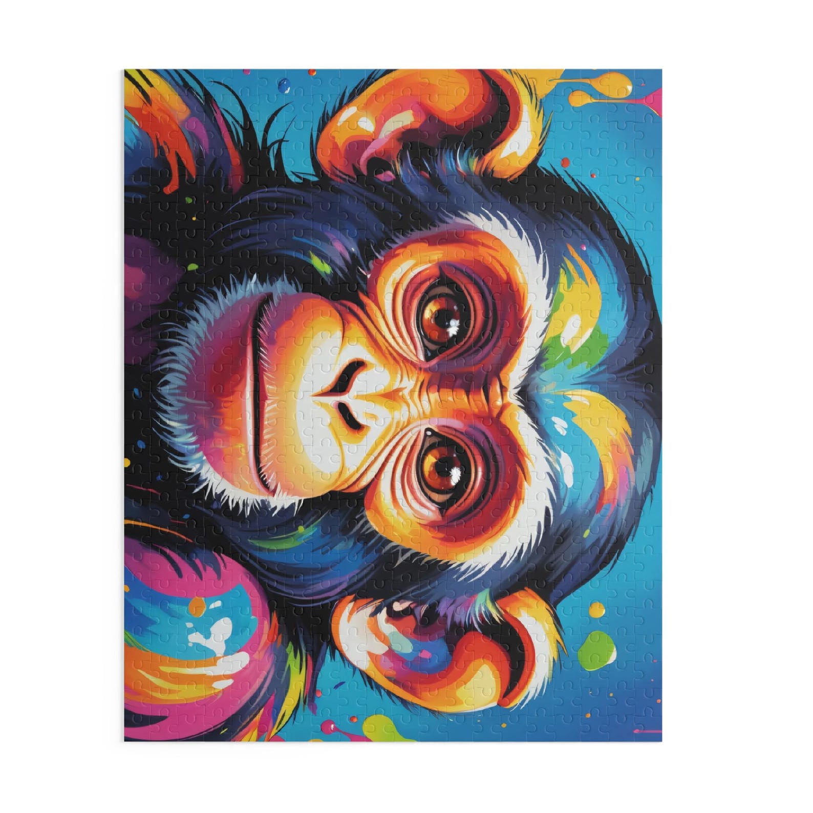 Cute Animal Puzzle - Colorful Animal Art Puzzle for Kids and Adults ...