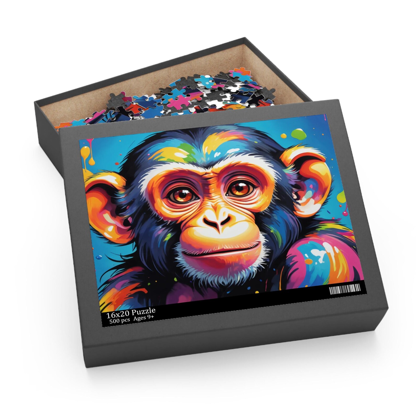 Cute Animal Puzzle - Colorful Animal Art Puzzle for Kids and Adults ...
