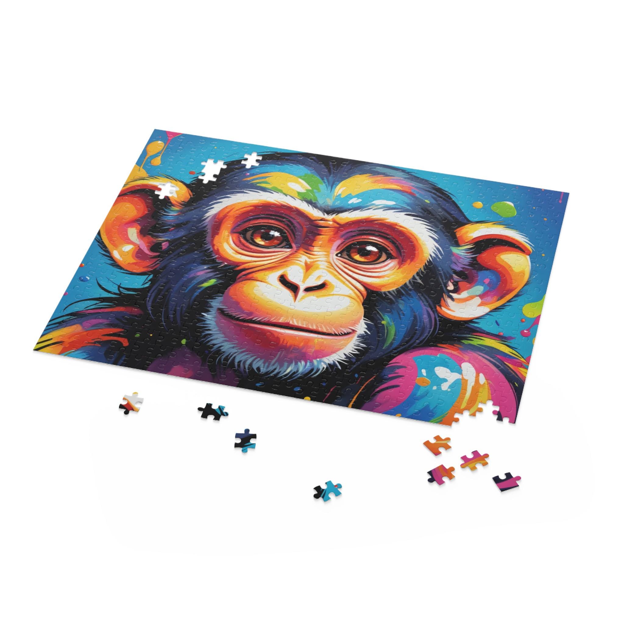 Cute Animal Puzzle - Colorful Animal Art Puzzle for Kids and Adults ...
