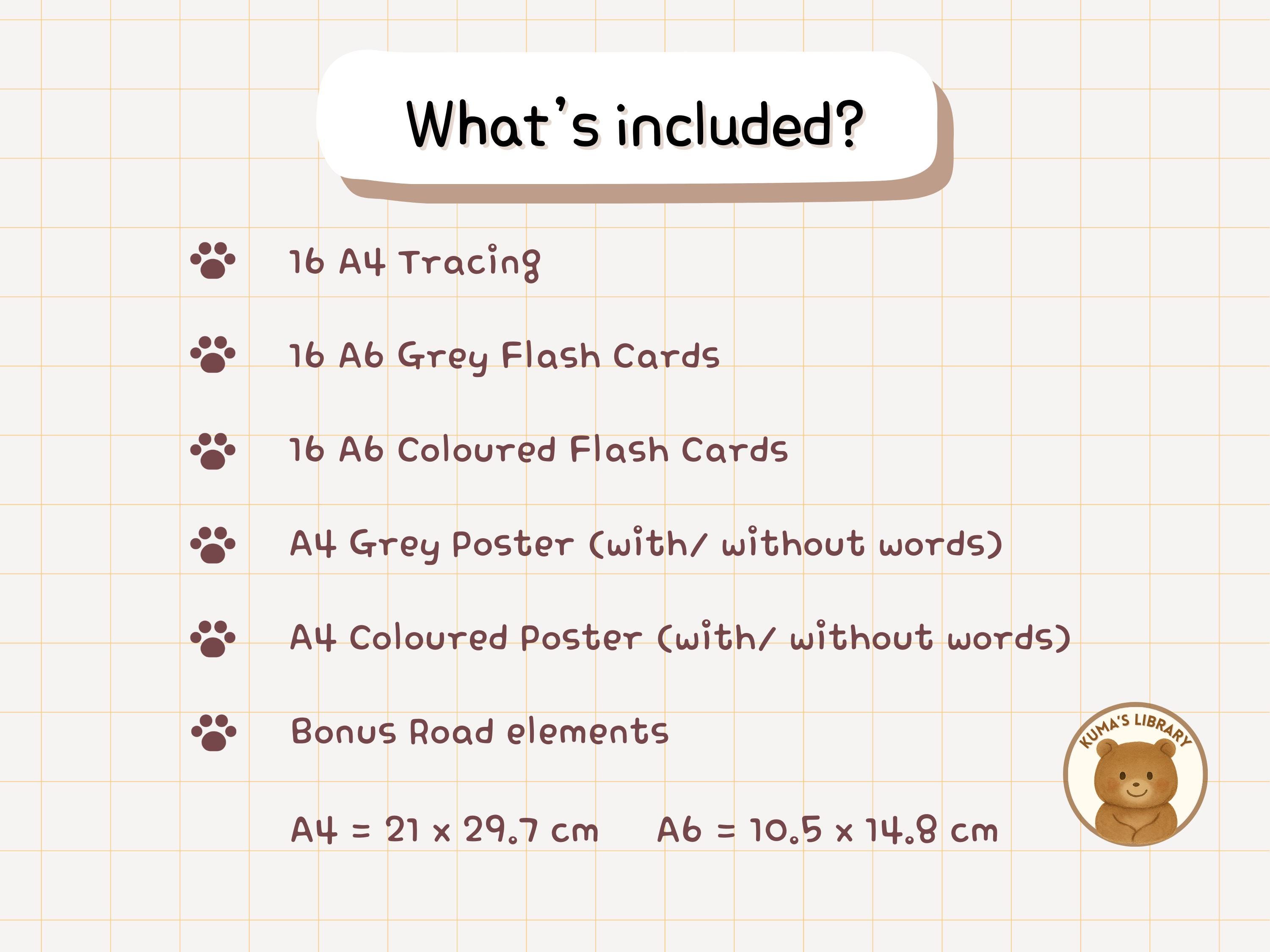 Printable 16 Shapes Tracing Set | Road Mats + Flash Cards + Posters ...