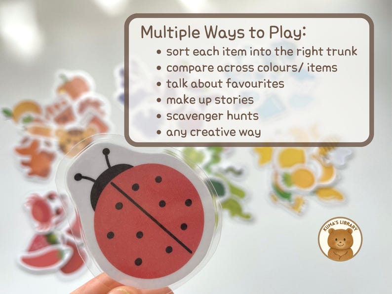 Printable Color Sorting Game: Preschool Learning Activity (PDF Download ...