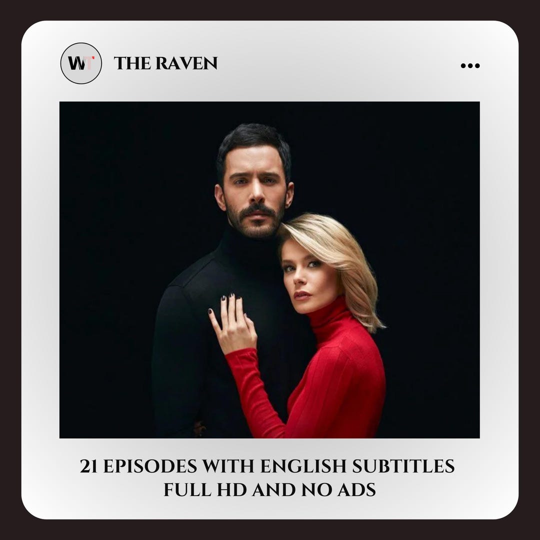 The Raven Turkish TV Drama Series With English Subtitles, No Ads and HD ...