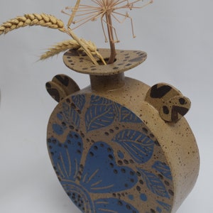 Handcrafted Ceramic Bottle, Hand Decorated, One off Design. - Etsy