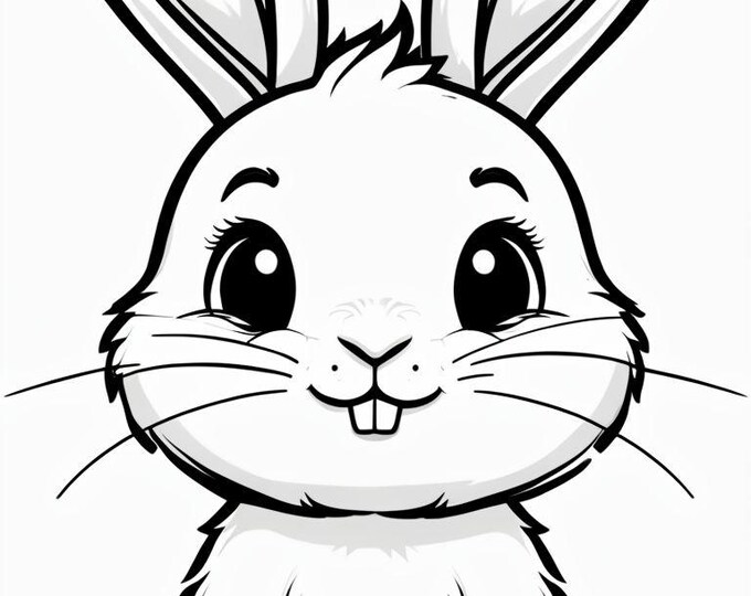 Fun Easter Coloring Pages - Digital Download - Etsy
