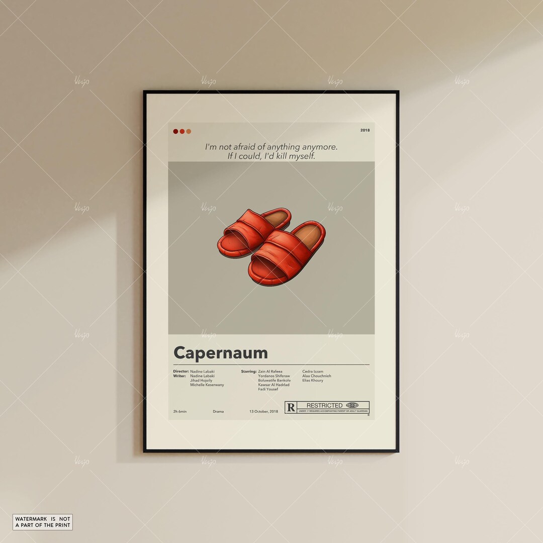 Capernaum Poster | Nadin Labaki | Minimalist Movie Poster | Custom ...