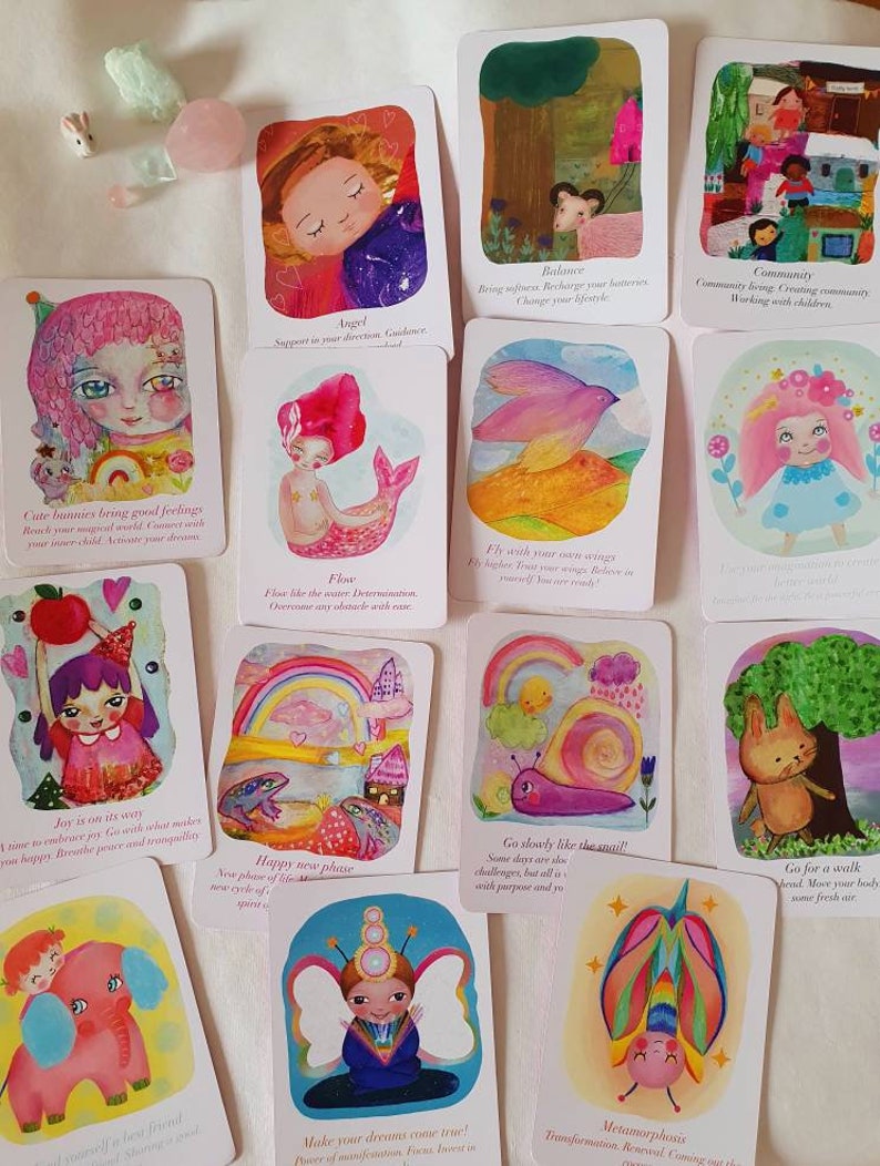 Inner Child Love Oracle Deck Oracle Cards Divination Tool - Etsy Australia