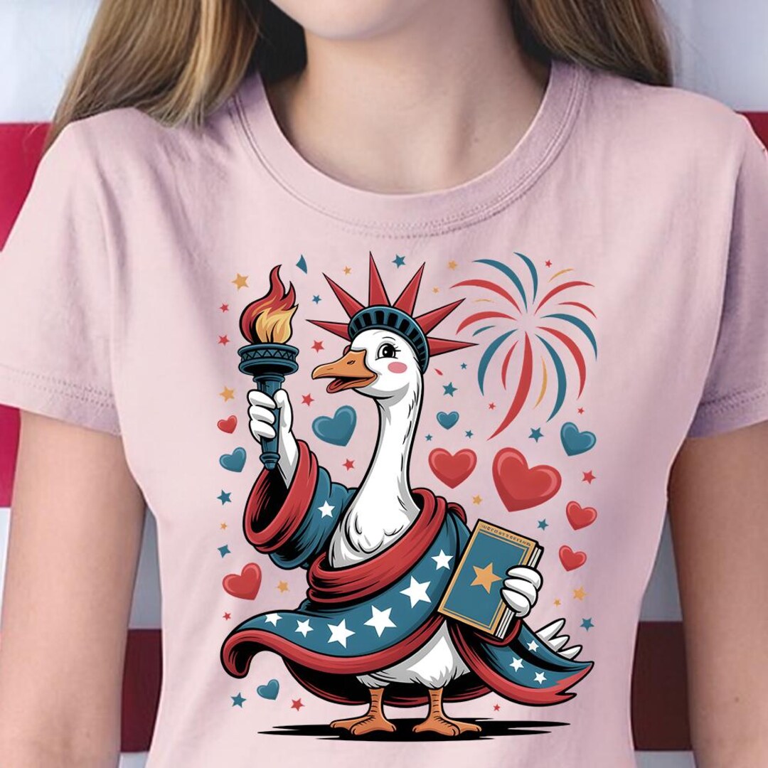 Patriotic Goose Png Statue of Goose Liberty Statue Png Fourth of July ...