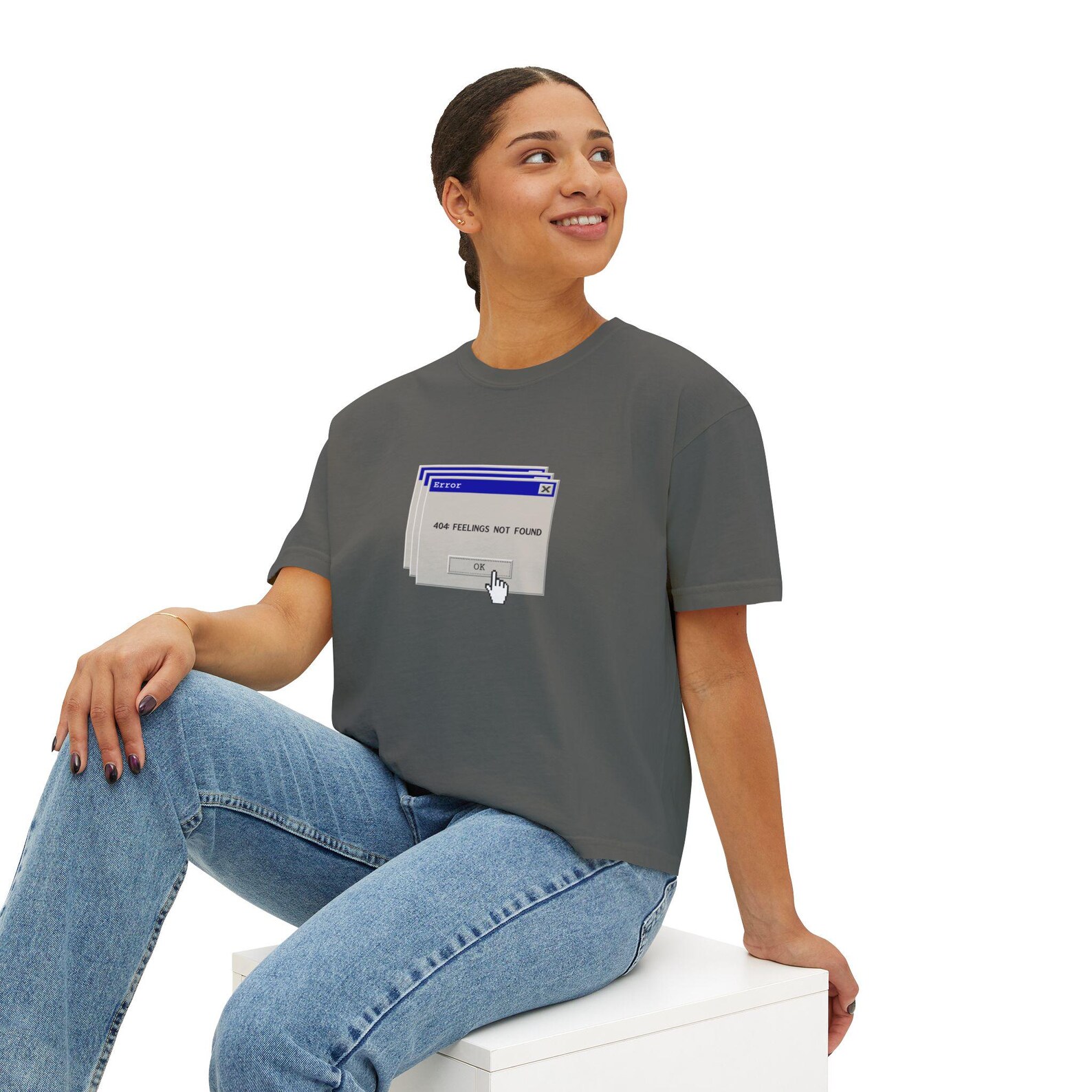 Error Message Boxy Tee, Coding Programmer Shirt, Computer Science Gift ...