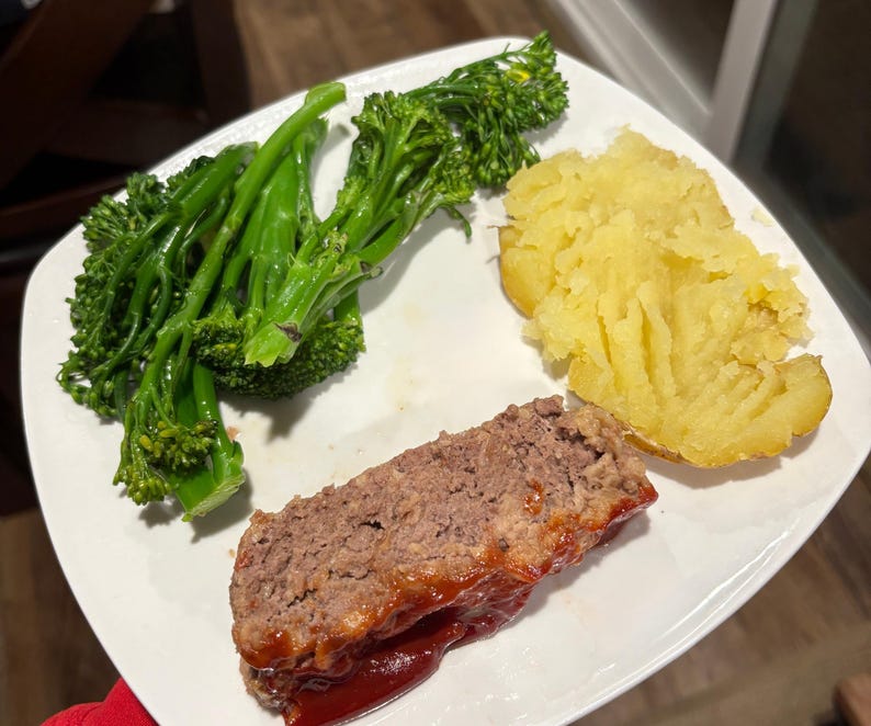 Classic Meatloaf Recipe | Tangy Ketchup Glaze (PDF) - Etsy