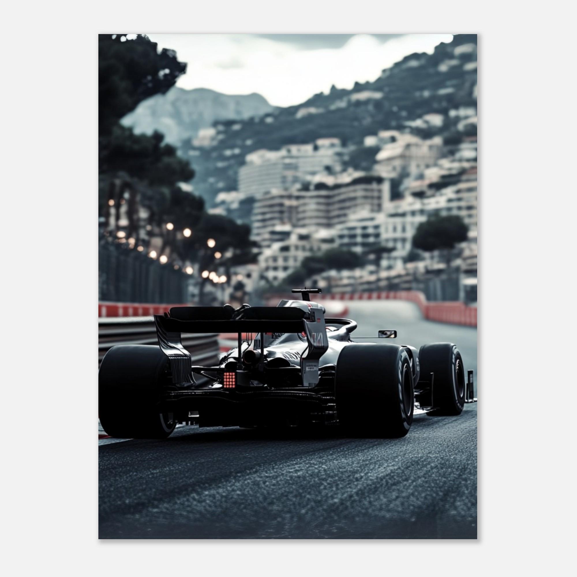 Monaco F1 Car | A1, A2, A3 Wall Art - Etsy