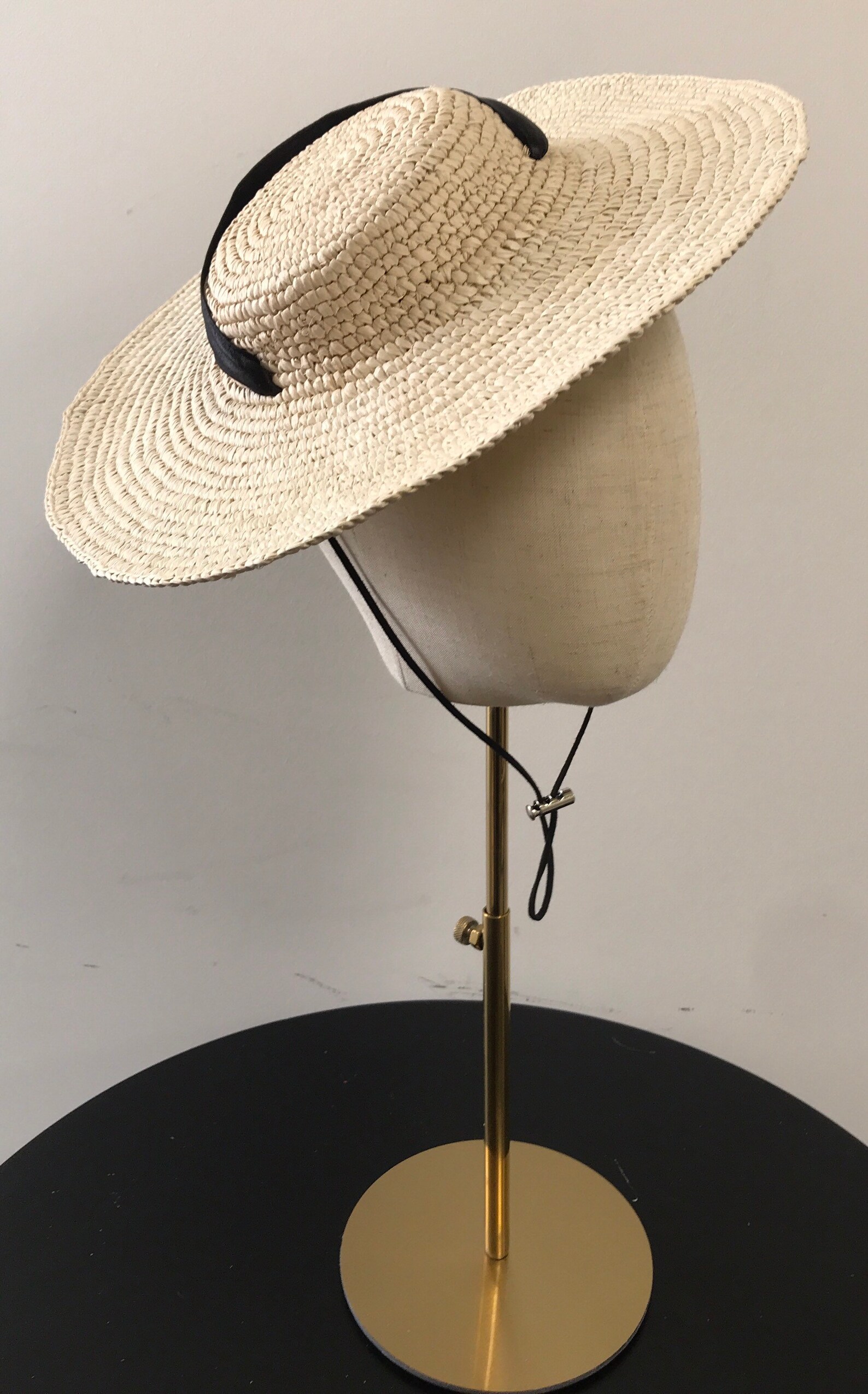 Natural Straw Fascinator Hat Woven by Hand - Etsy UK