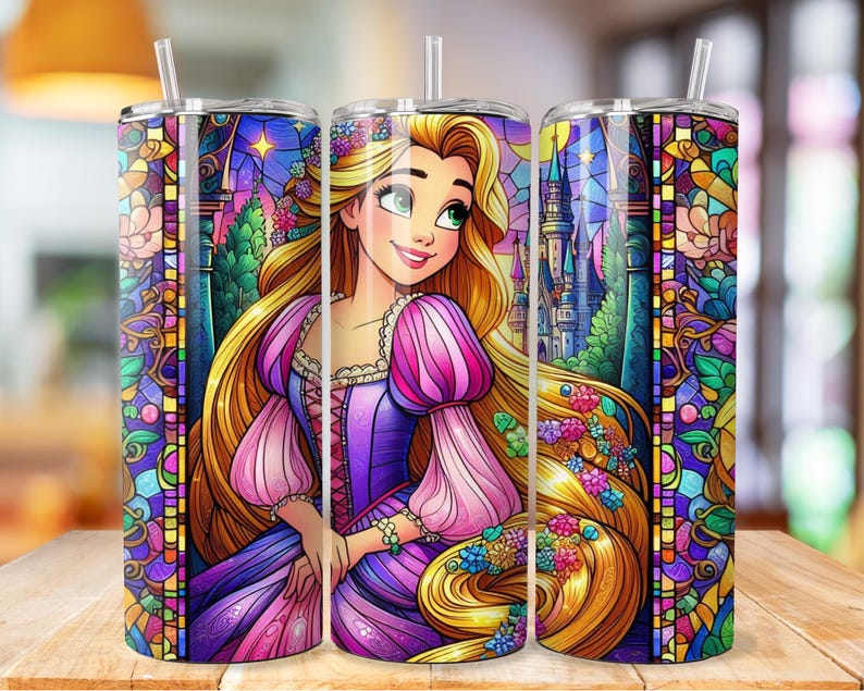 70+ Rapunzel Tumbler Wrap Bundle, Instant Download 20oz Tumbler PNG ...