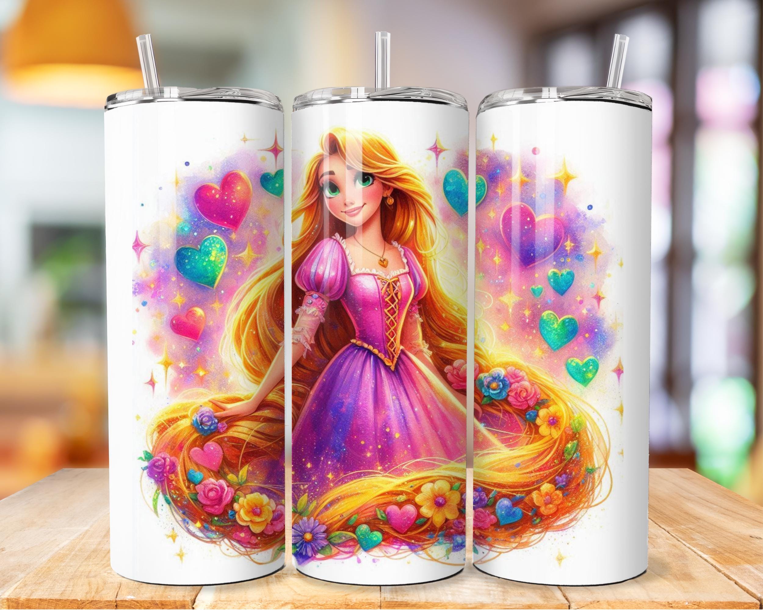 70+ Rapunzel Tumbler Wrap Bundle, Instant Download 20oz Tumbler PNG ...