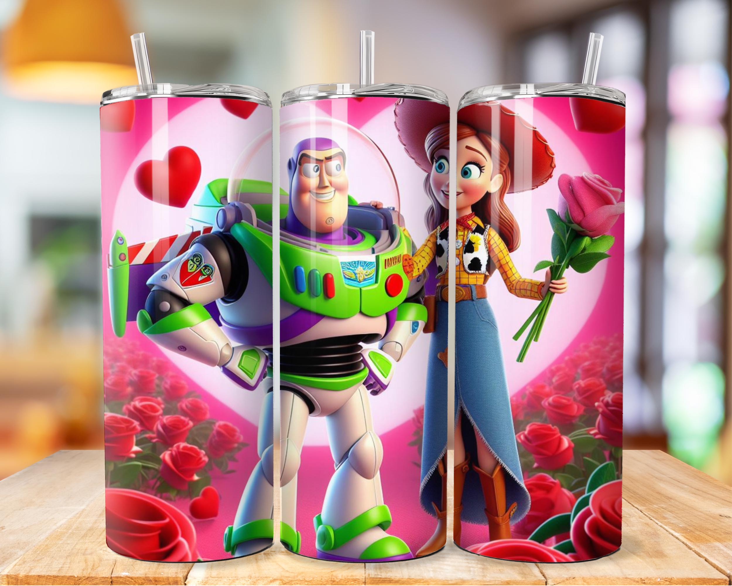 Toy Story Tumbler Wrap Bundle, 400 Instant Download 20oz Tumbler PNG ...