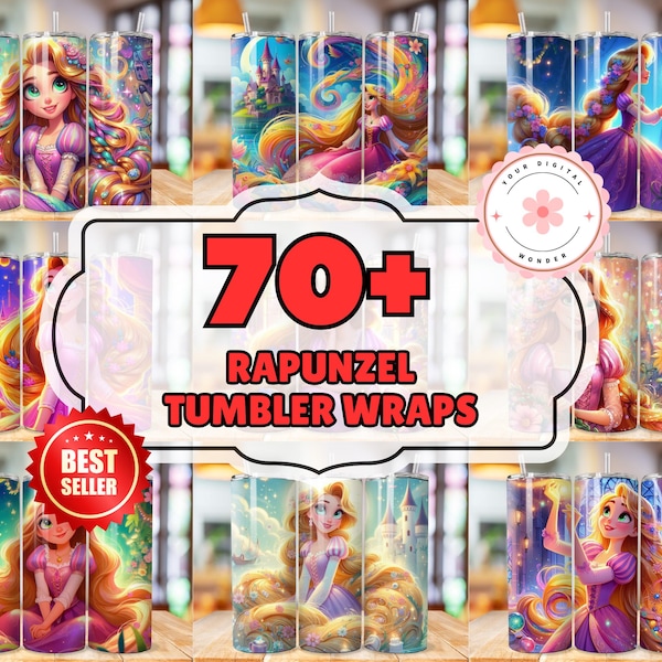 Rapunzel Tumbler Wrap - Etsy