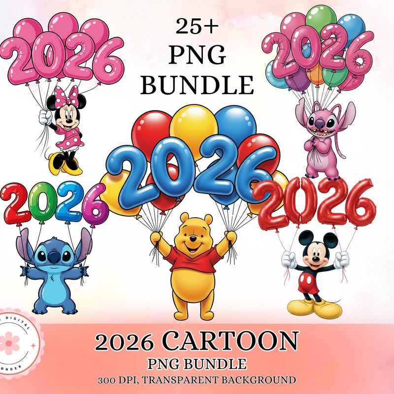 2026 Cartoon Clipart - Etsy
