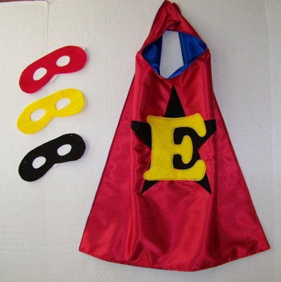 Personalized CUSTOMIZED Double Sided Cape With MASK - Etsy