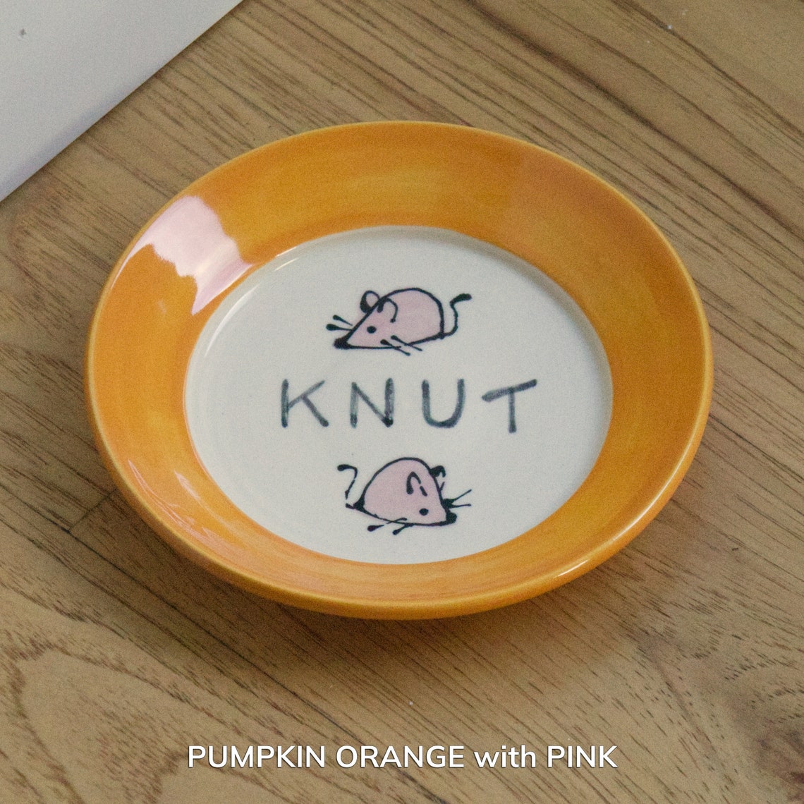 Cat Food Saucer / Small Plate / for Moist Cat Food / Mouse - Etsy