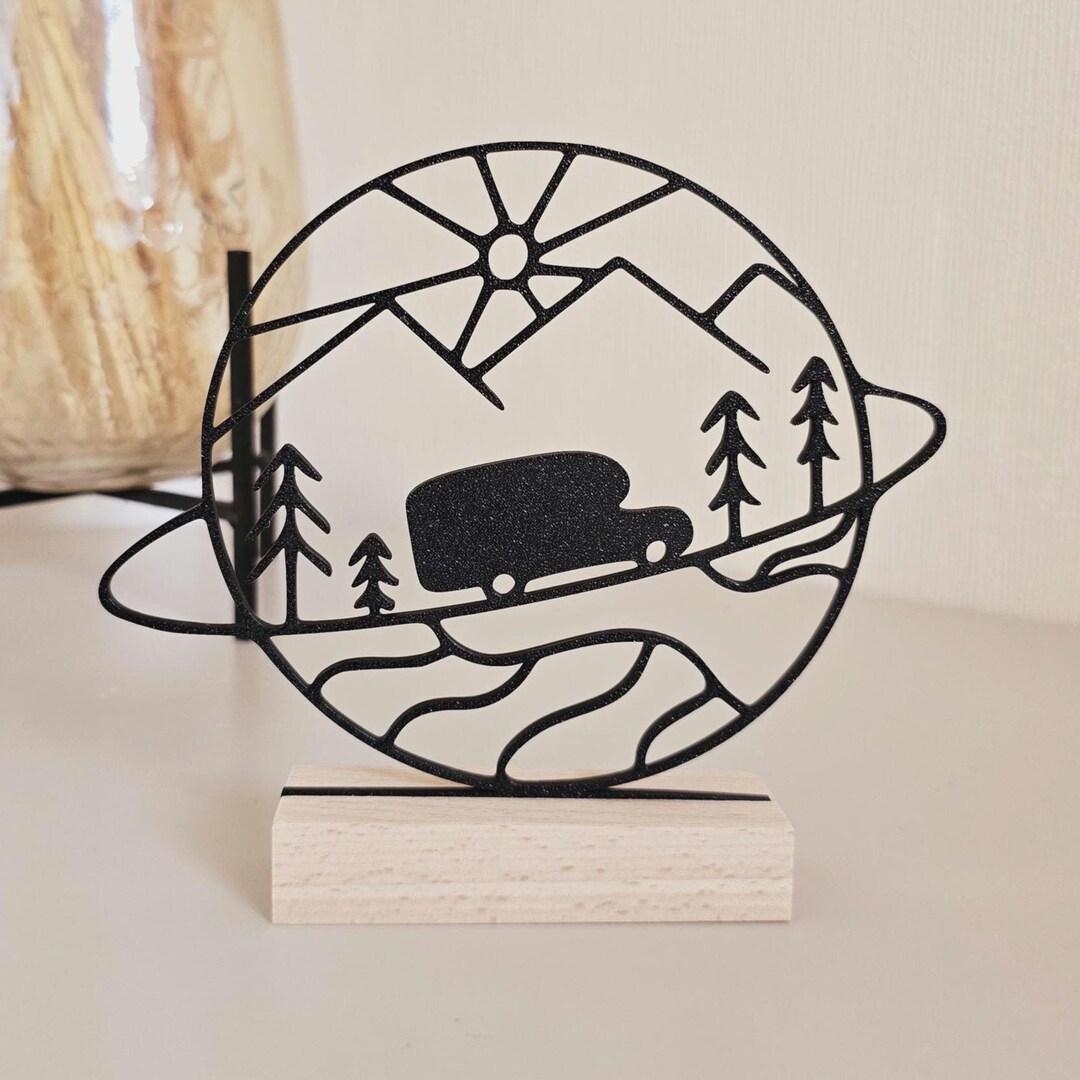 Decorative Display for Caravans and Motorhomes | World Map | Camping ...