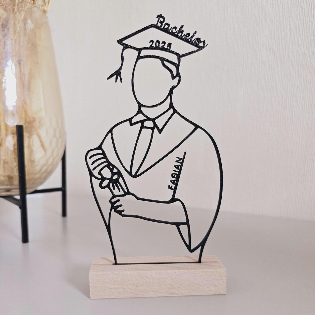 Personalized Graduate Display | Graduation Gift Idea for Bachelor's ...