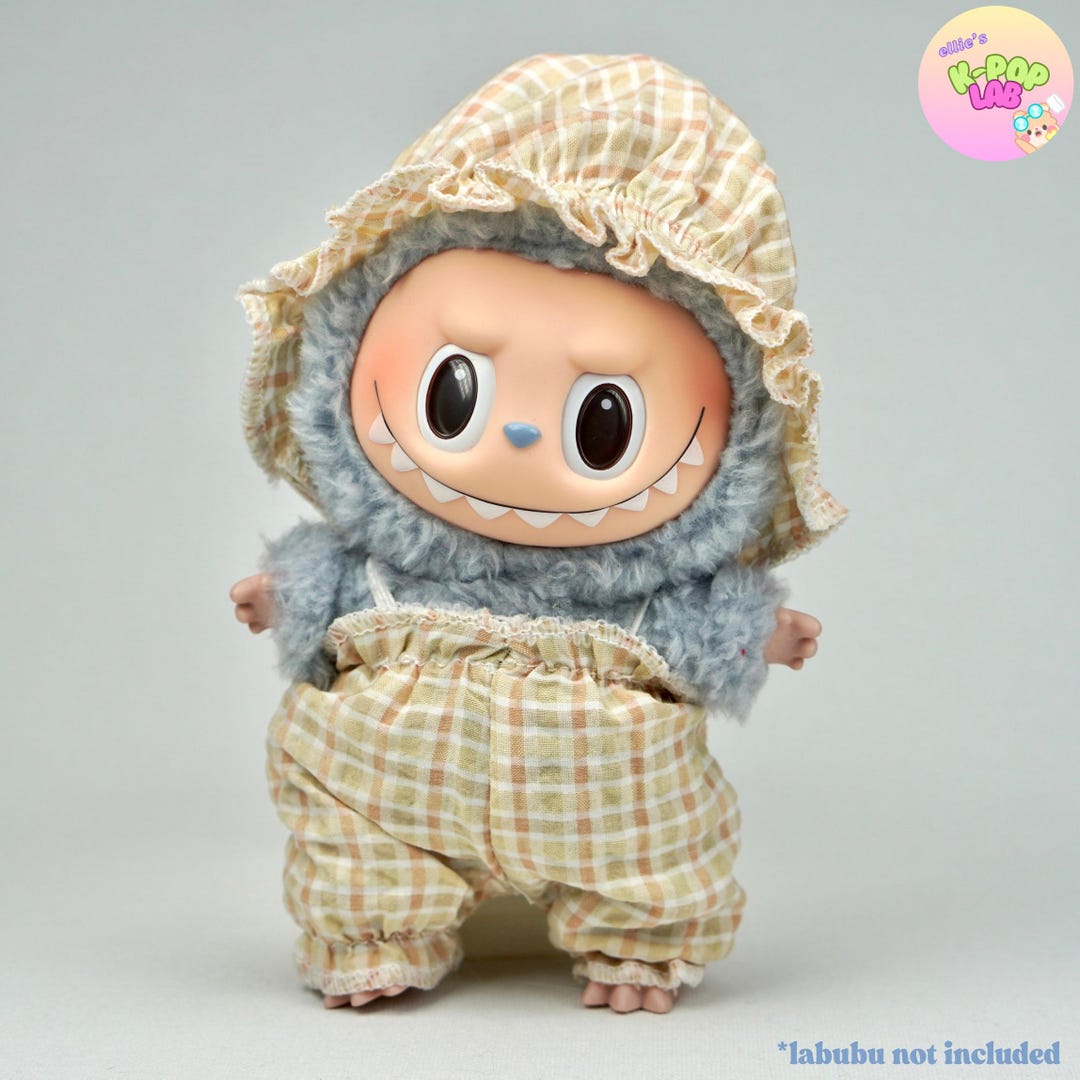 Labubu Overall Set, Labubu Outfits, Labubu Clothes - Etsy Israel