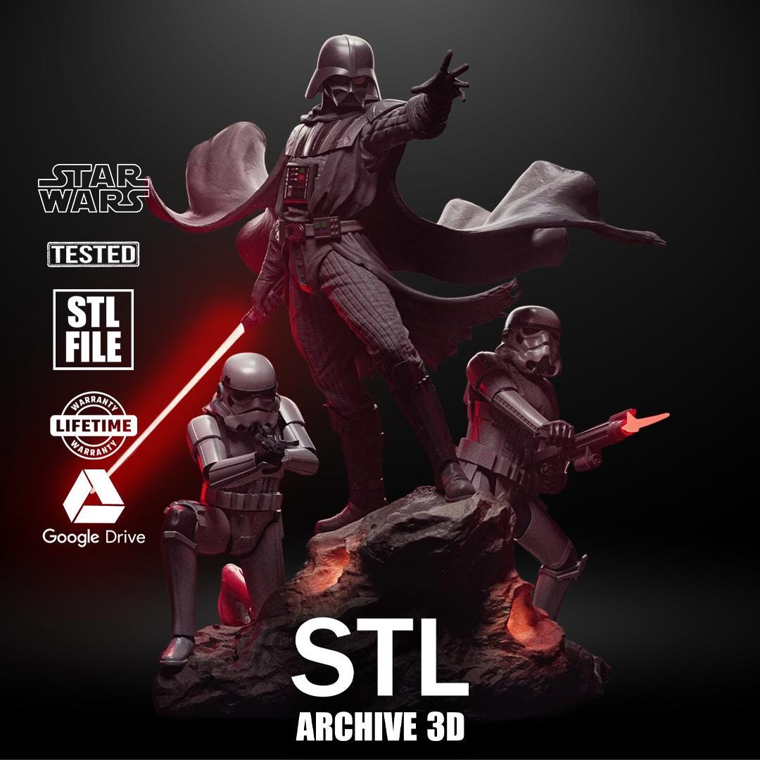 High Quality STL – 3D Digital Printing File – Printable Statue for ...