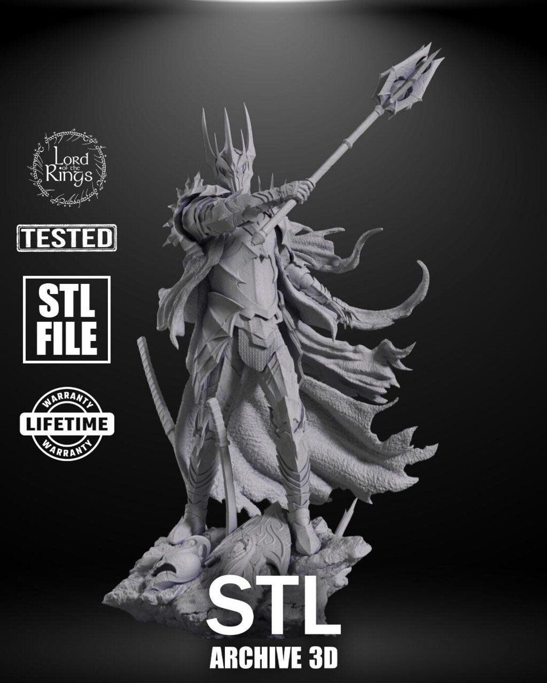 High Quality STL – 3D Digital Printing File – Printable Statue for ...