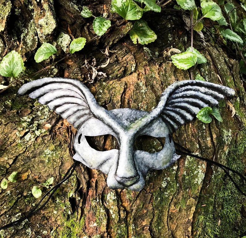 Grimm Leather Gargoyle Mask | Etsy