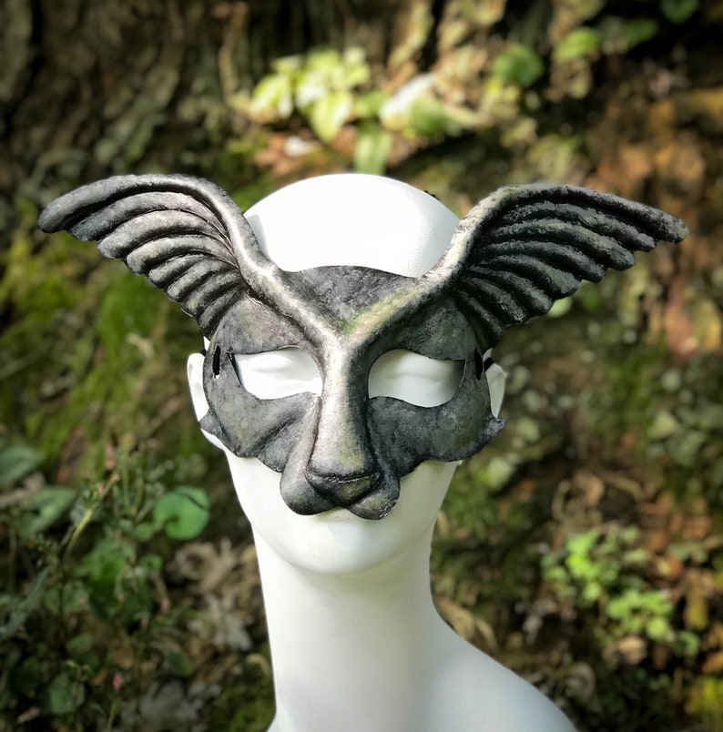 Grimm Leather Gargoyle Mask | Etsy