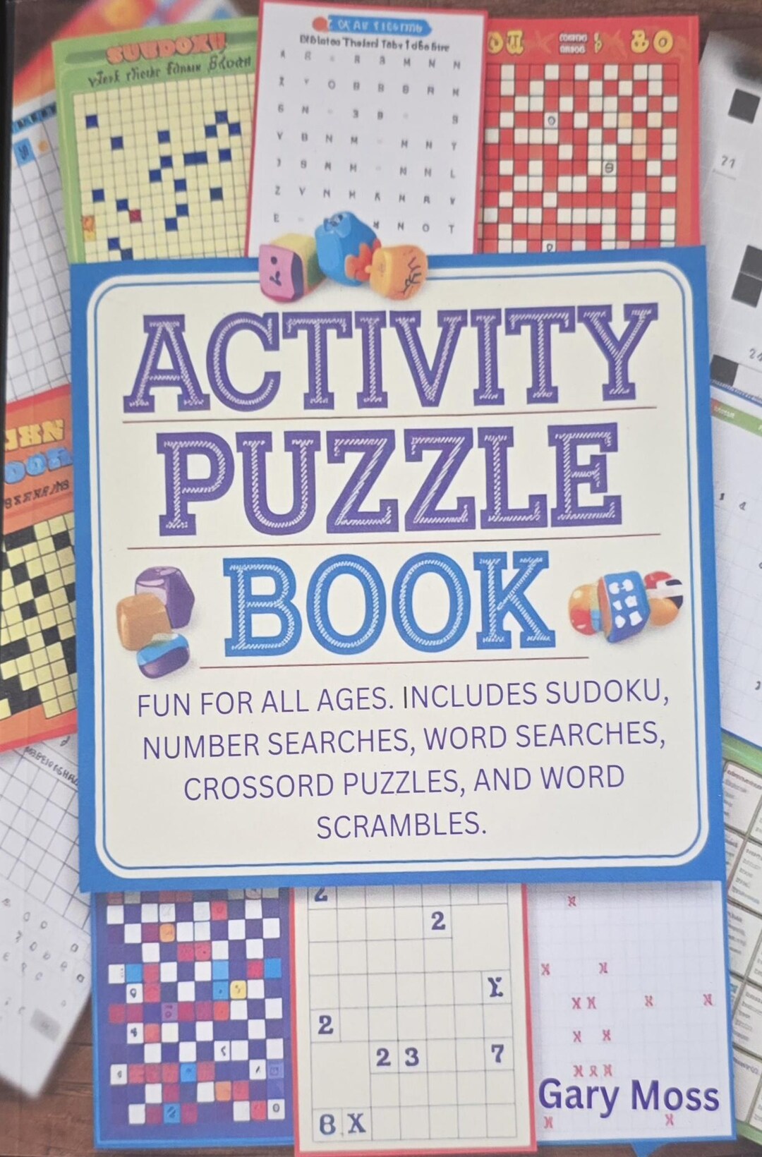 Activity Puzzle Book - Etsy