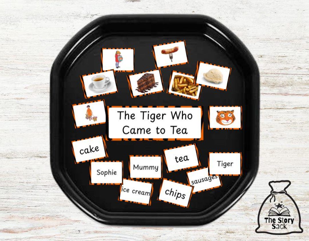 The Tiger Who Came to Tea - Play and Learn PHONICS/WRITING Pack - PDF ...