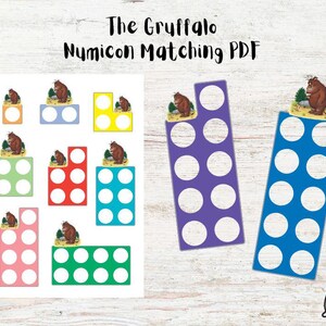 The Gruffalo Inspired - Play and Learn MATHS Pack - PDF Download - Etsy UK